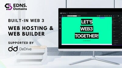 EDNS Unveils DeDrive: A Game-Changing Fusion of Web3 and Website ...