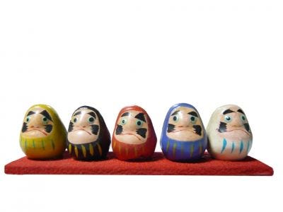 Daruma dolls are symbols of achieving goals and overcoming difficulties ...