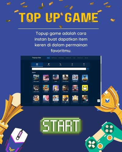 Top up game dengan cepat dan aman untuk meningkatkan kekuatan karaktermu!, SEGERA WA 0858–6482 ...