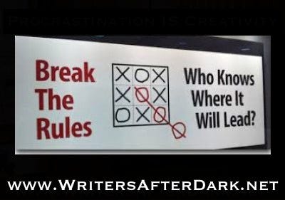 3 Rules Every Writer Should Break | by WRITERS AFTER DARK | Medium