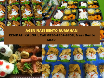 RENDAH KALORI, Call 0856–4954–9858, Nasi Bento Anak | by Jual Nasi Box ...