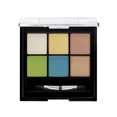 6 Color Eyeshadow Palette. High Pigmented Makeup Palette with Easy ...