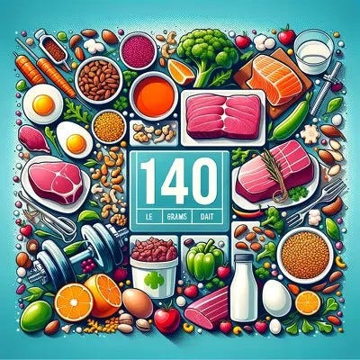 Achieving Optimal Wellness: How to Eat 140 Grams of Protein a Day | Medium