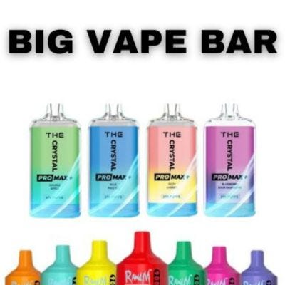 Exploring the Crystal Pro Max 4000 — Big Vape Bar’s Flavor Revolution ...