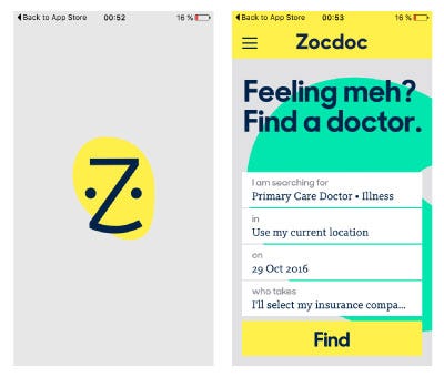 App review | ZocDoc. This is a brief review of a ZocDoc app… | by ...