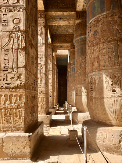 Ancient Medinet Habu Temple. One of Egypt’s Architectural Wonders ...