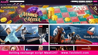 Betting exchange script Masti247. Masti247 PHP Script | Betting ...