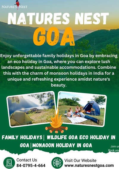 Discover Eco Holidays in Goa and Explore Wildlife Resorts in the ...