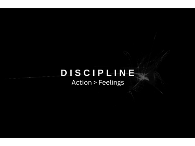 Art of Discipline. Doing Things That Matter- Even When You… | by ...