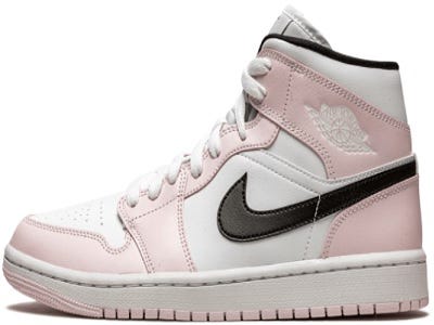 Air Jordan 1 Mid Barely Rose - Shoezana Shoezana - Medium