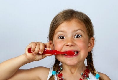 Wondered why toothbrushes for kids are really fat? | by NTRPD | Medium