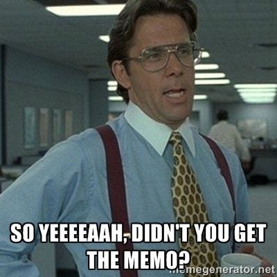 Have you read the .memo()?. Written by Stephanie Segura | January… | by ...