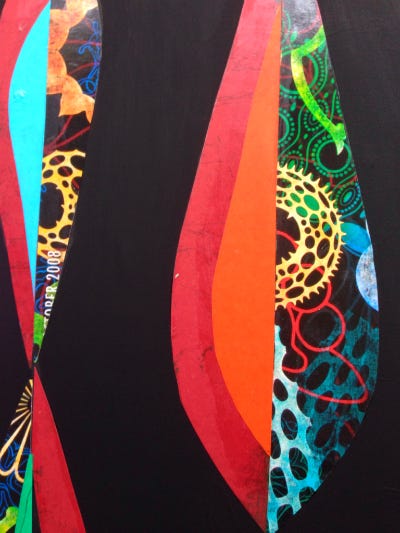 Collage by Col. Mixed Media Collage on wood | by Circlegerl | Medium