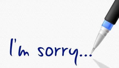 Best Advice: Saying a Genuine Sorry | by Jasbindar Singh | Medium