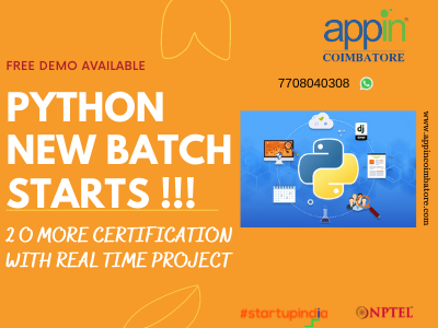 python Course In Coimbatore - Appin Coimbatore - Medium