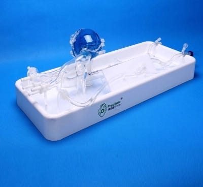 Coronary Artery Simulation Model. The artery model is mainly made of ...