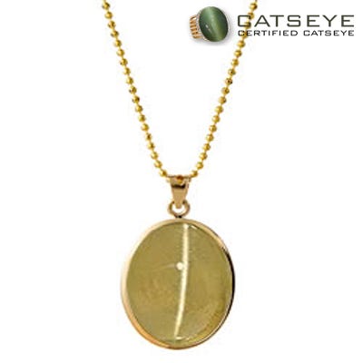 cats eye stone pendant. Chrysoberyl Cat’s Eye Pendant gives the… | by ...
