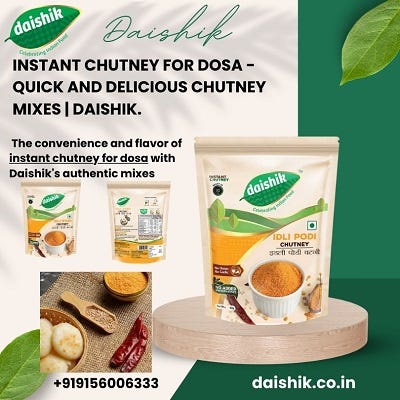 Authentic Instant Chutney for Dosa — Fast Preparation. | by Daishik ...