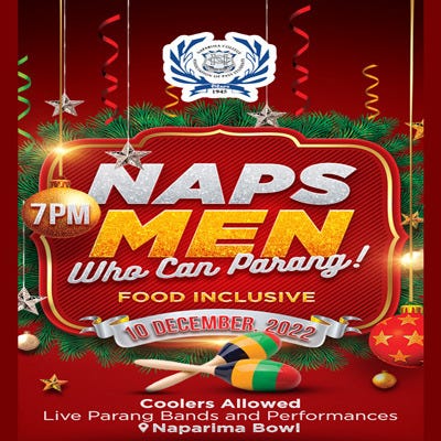 NAPS MEN WHO CAN PARANG! - Ticketgateway Canada - Medium