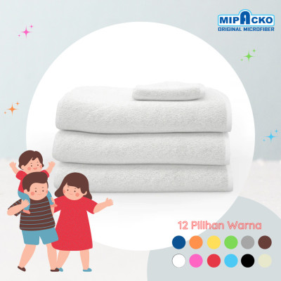 Handuk Mandi Anak-Anak Microfiber Mipacko Lucu Lembut Premium Terbaik ...