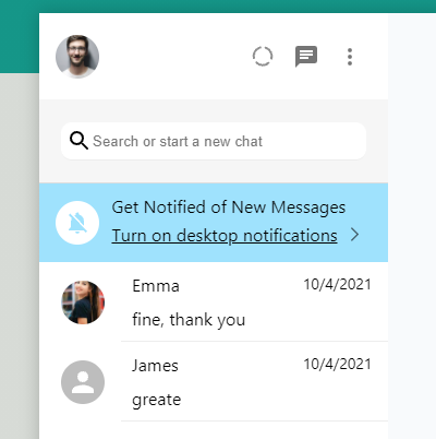 Create WhatsApp clone with Next.js Part 8 Display Chats | by Ckmobile | JavaScript in Plain English