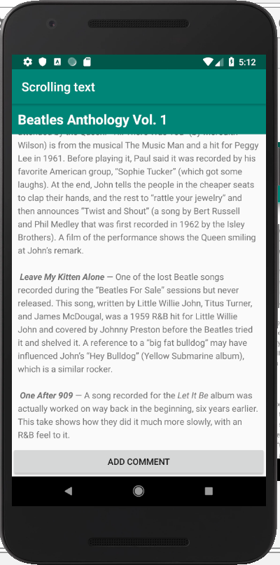 Android Studio Fundamentals 1.3: Menambah dan Mengedit Elemen TextView ...