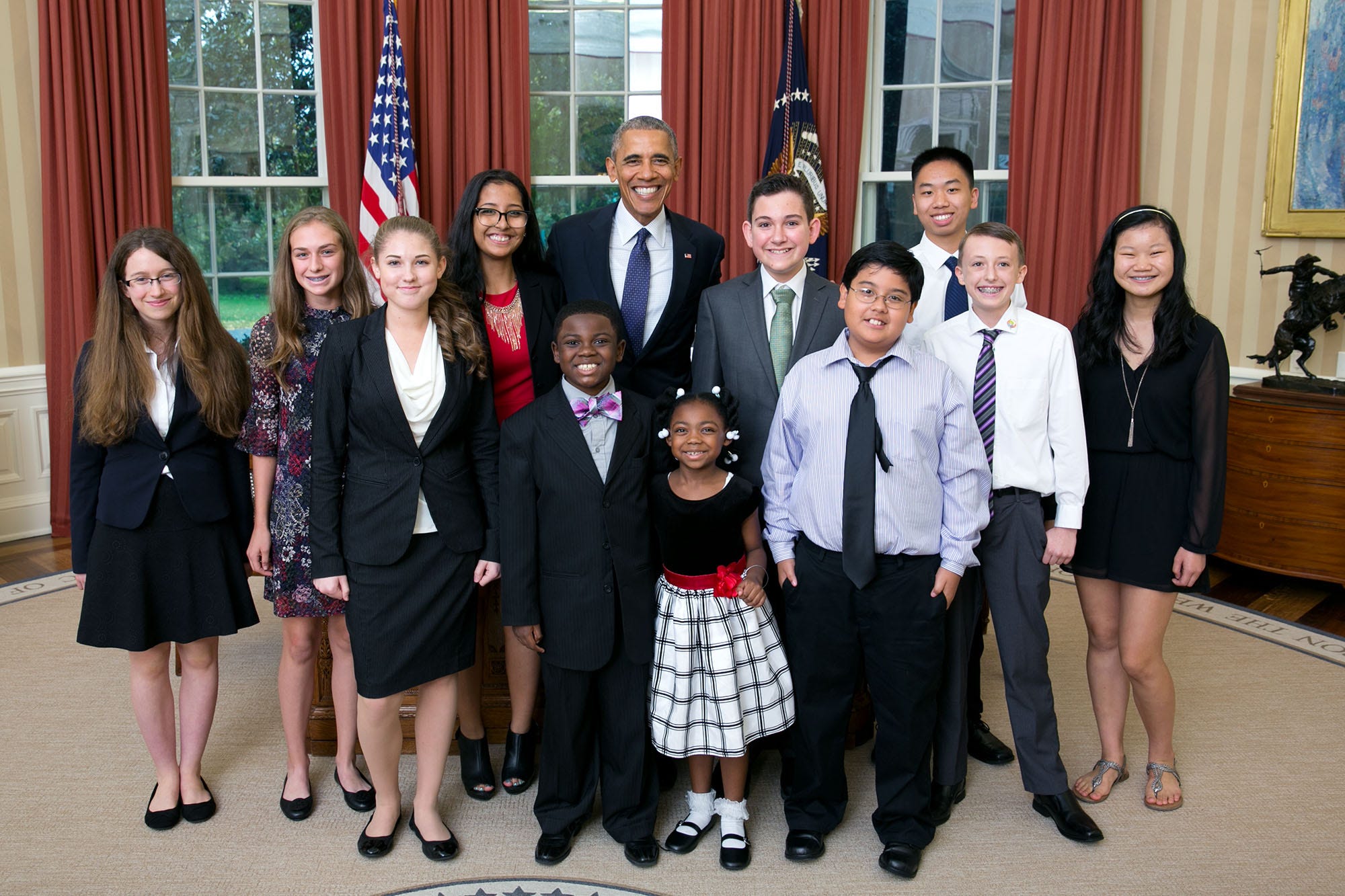 Barack Obama Family White House