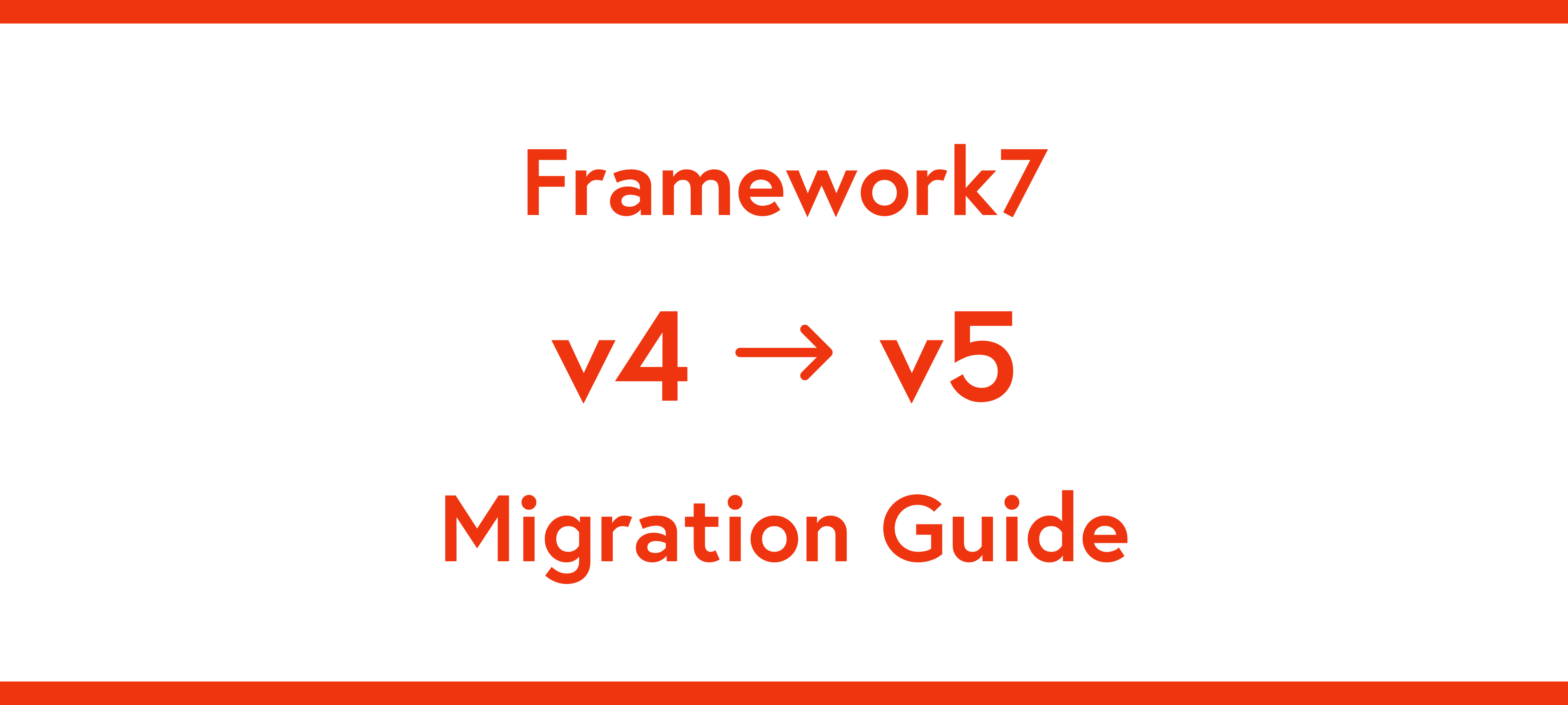 Migration to Framework7 v5. Framework7 stable 5.0.0 released on… | by Vladimir Kharlampidi ...