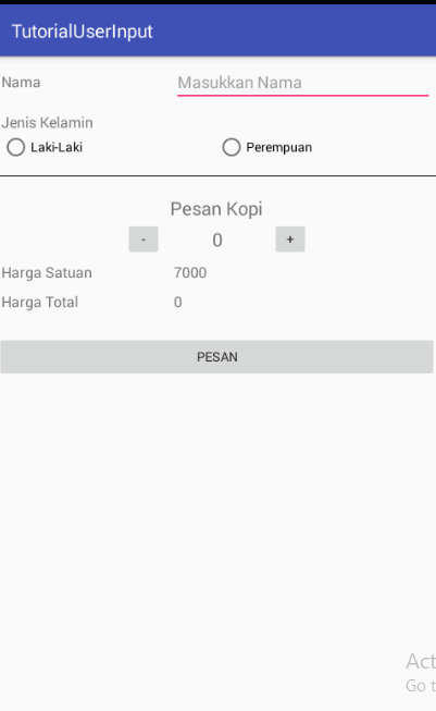 Tutorial User Input. User Input merupakan materi dasar dalam… | by ...