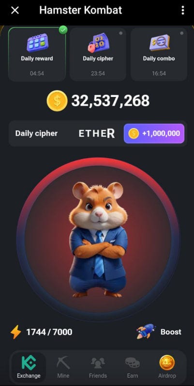 Hamster Kombat Daily Cipher and Combo, June 28–29 | by raccooni4ka | Medium