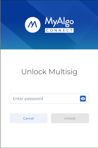 How to use a MyAlgo Multisig account with an Algorand dApp | by Erik Davila | Rand Labs | Medium