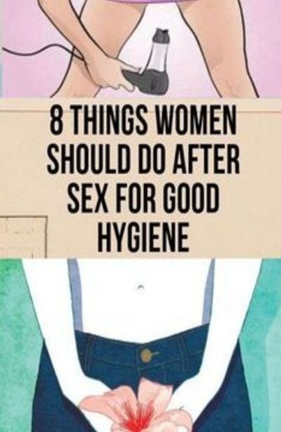 8 Things Women Should Do After Sex For Good Hygiene Linda Crisly Medium