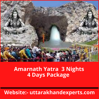 Amarnath Yatra Online Booking 3 Nights 4 Days Package - Uttarakhandmarketing - Medium