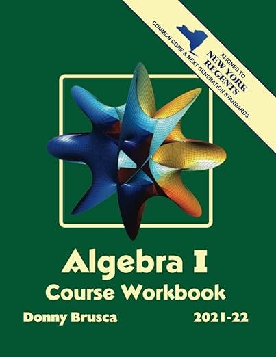 [READ]-Algebra I Course Workbook: 2021–22 Edition - Heatherpollard - Medium