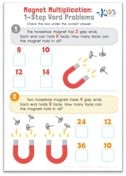 Solving Word Problems Involving Multiplication | by Kids Academy | Medium