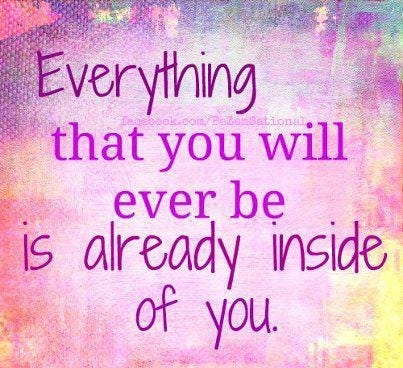 It’s Always Been Inside Of You. You just didn’t believe it | by Laura ...