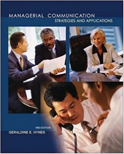 READ/DOWNLOAD$@ Managerial Communication: Strategies and Applications ...