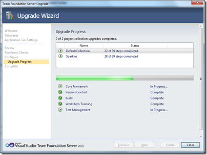 Upgrade Wizard TFS2010 RC | by Pieter Gheysens | Into ALM | Medium