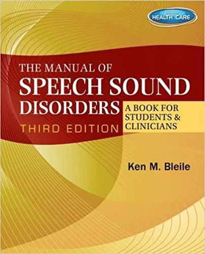 READ/DOWNLOAD@? The Manual of Speech Sound Disorders: A Book for ...