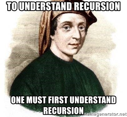 Recursion “A Picture is Worth 1,500 Words” | by jassem ben ali | Medium