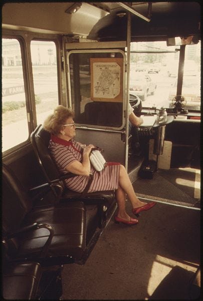 The one where the old lady gets political at the bus stop | by Morgane ...