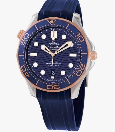 Omega Seamaster Diver Automatic Blue Dial Watch | by Luxury watches ...