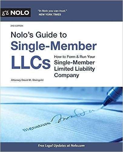 READ/DOWNLOAD#+ Nolo’s Guide to Single-Member LLCs: How to Form & Run ...