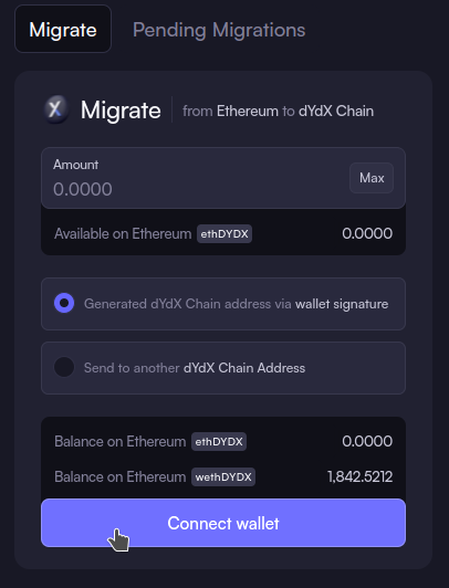 Bridger vos tokens DYDX vers Cosmos | by High Stakes Switzerland | Oct, 2023 | Medium