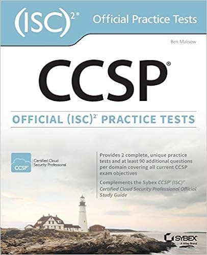 READ/DOWNLOAD#] CCSP Official (ISC)2 Practice Tests FULL BOOK PDF ...