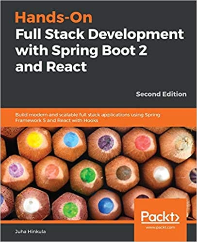 [PDF]-Hands-On Full Stack Development with Spring Boot 2 and React: Build modern and scalable ...