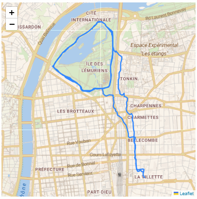 Dash, Leaflet, Interactive map in Modal box using STRAVA data on python | by Matthieu Ru | Medium
