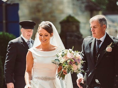 Natural Wedding Photographer at Glasgow New Lanark Mill Hotel - David Finn - Medium