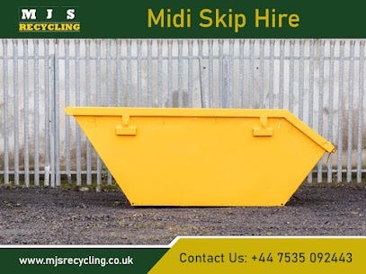 Midi Skip Hire | MJS Recycling - David Jhon - Medium
