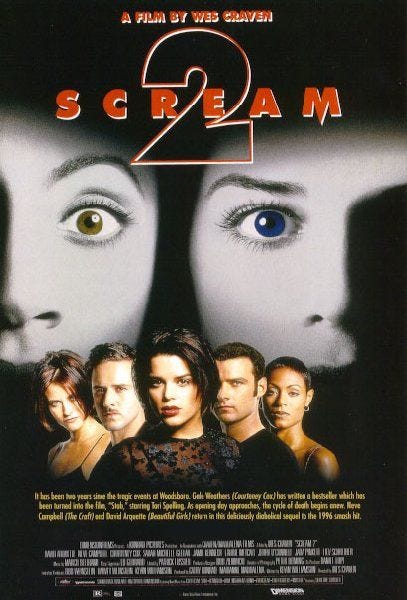 Movie Review: Scream 2 (1997). Scream 2 is a worthy sequel to a modern ...
